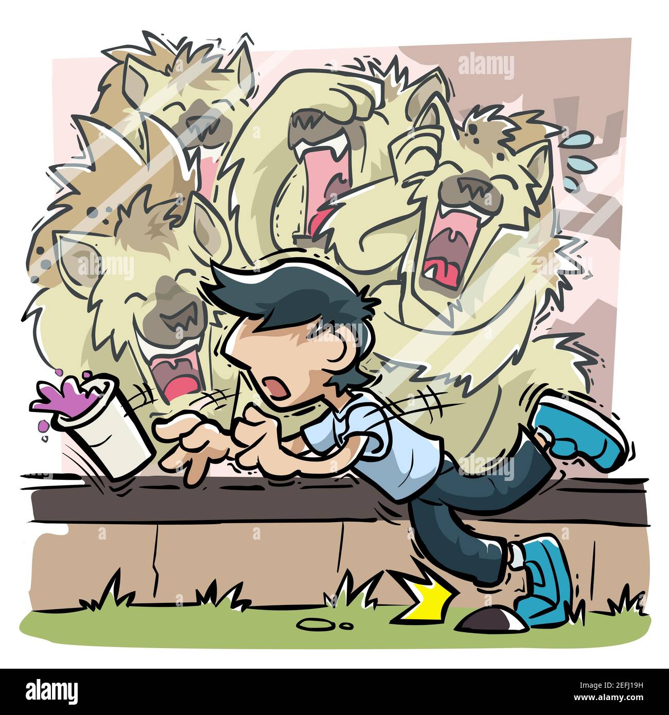 Person tripping hi-res stock photography and images - Alamy