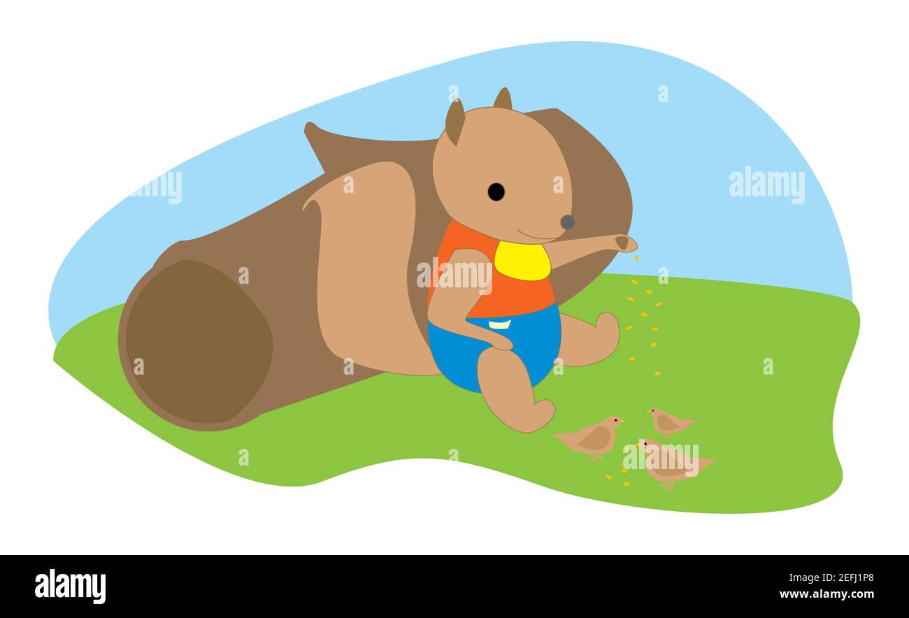 Feeding horizontal Cut Out Stock Images & Pictures - Alamy