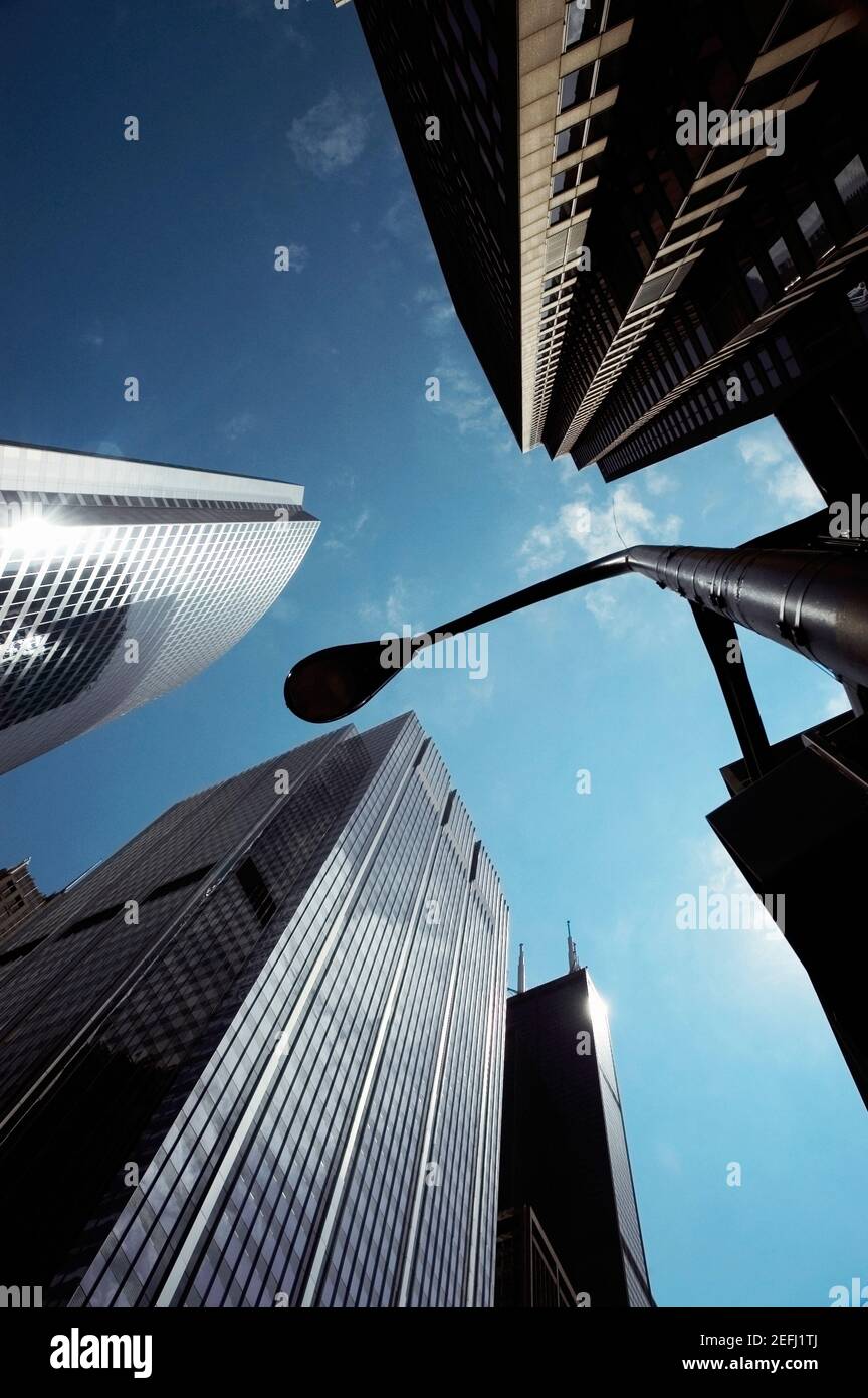 Chicago illinois low cloud hi-res stock photography and images - Alamy