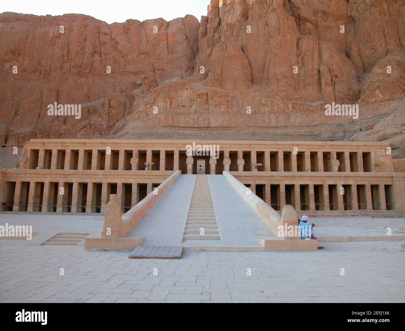 Steps leading to a temple, Egypt Stock Photo - Alamy