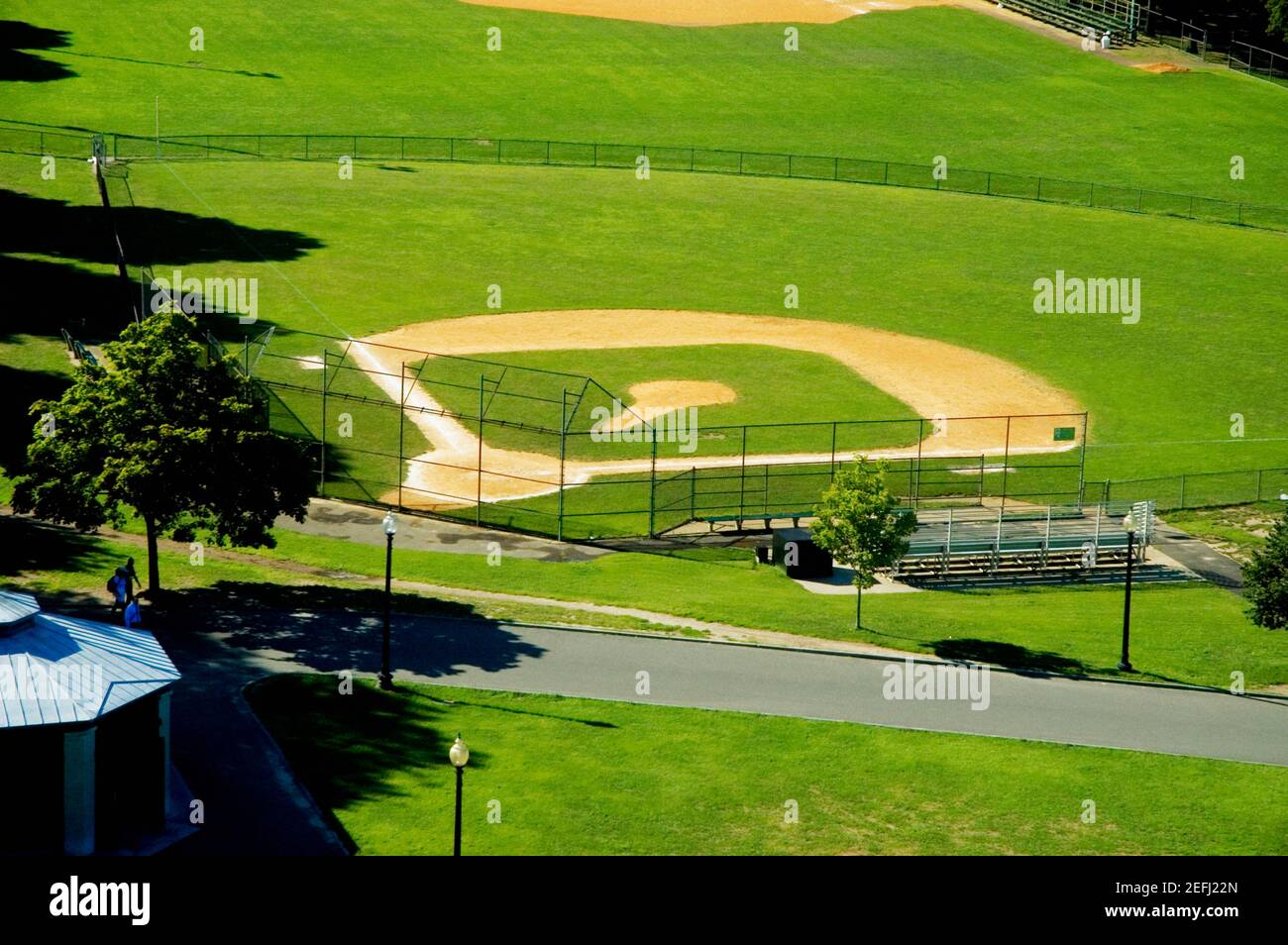 Baseball field from above hi-res stock photography and images - Alamy