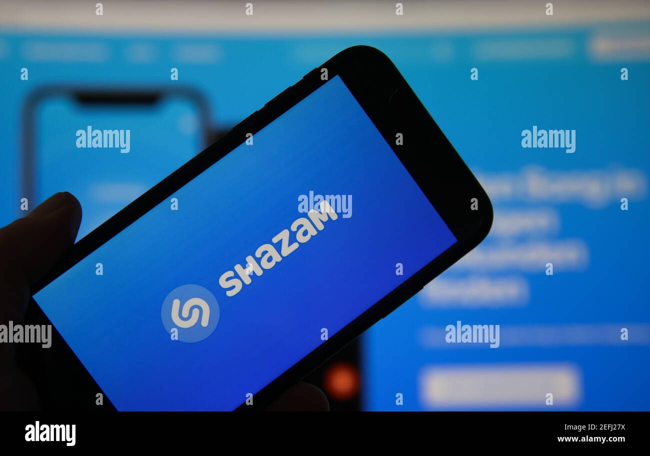 Shazam app logo hi-res stock photography and images - Alamy