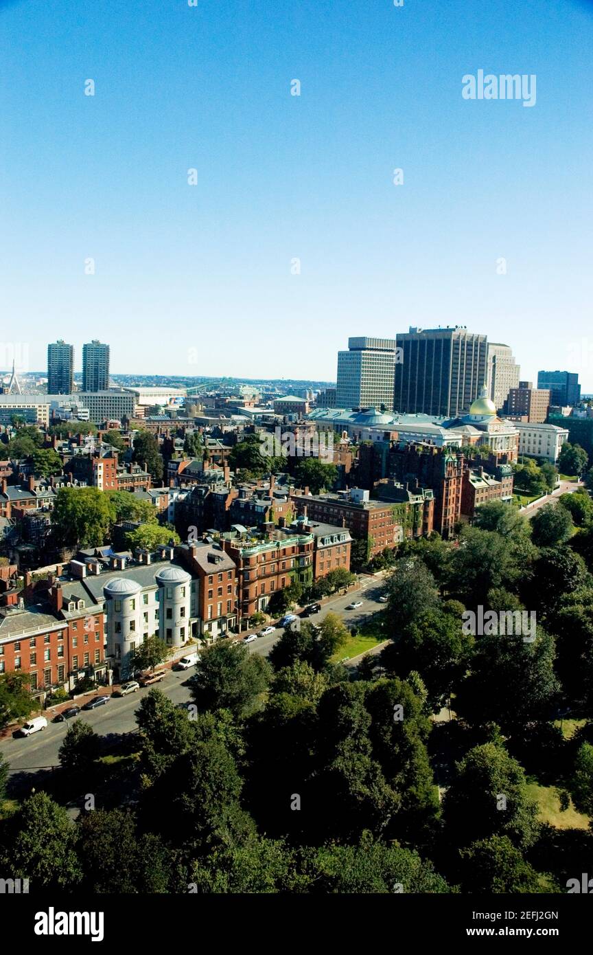 Skyline from boston common hi-res stock photography and images - Alamy