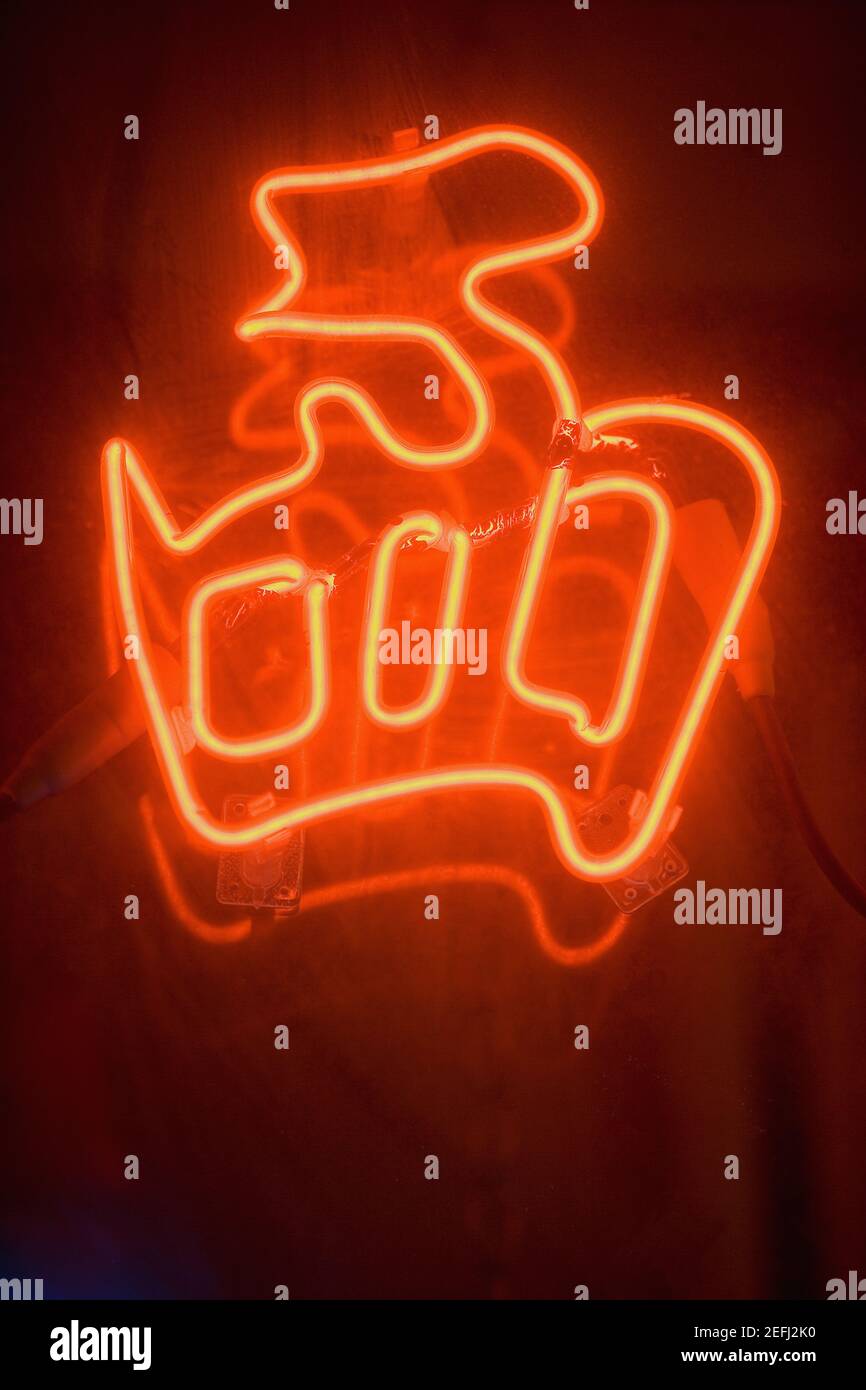 Neon lit advertising hi-res stock photography and images - Alamy