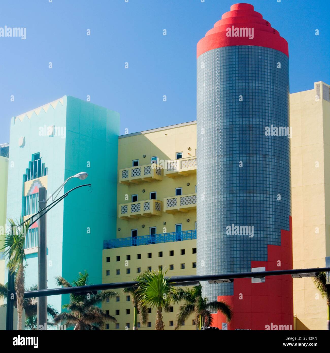 Blue light buildings from below hi-res stock photography and images - Alamy