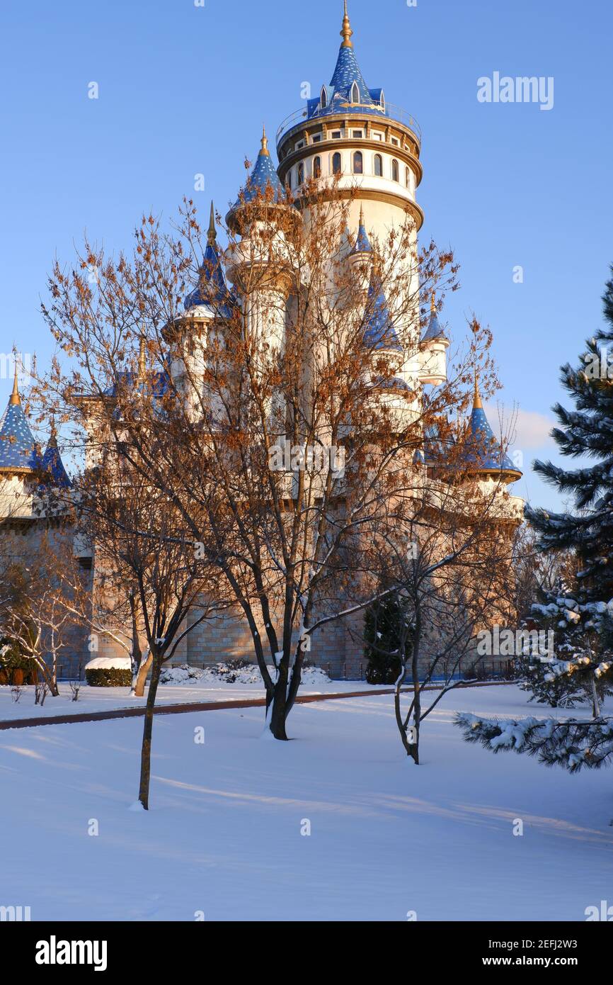 Tale Castle in Sazova Park Eskisehir/TURKEY Stock Photo - Alamy