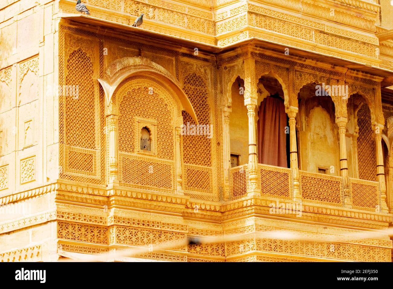 Man indian balcony hi-res stock photography and images - Alamy