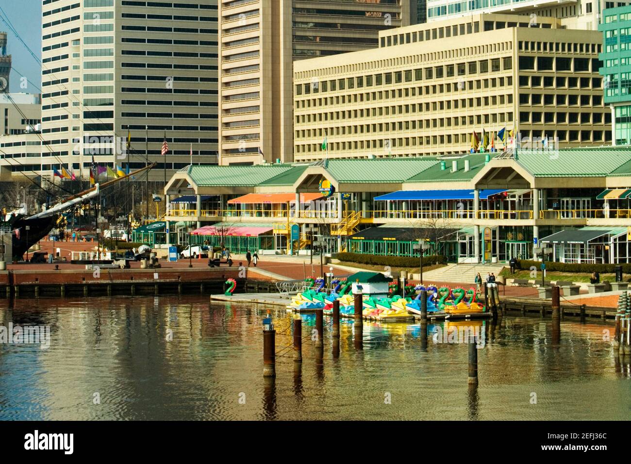 Baltimore inner harbor boat people hi-res stock photography and images ...