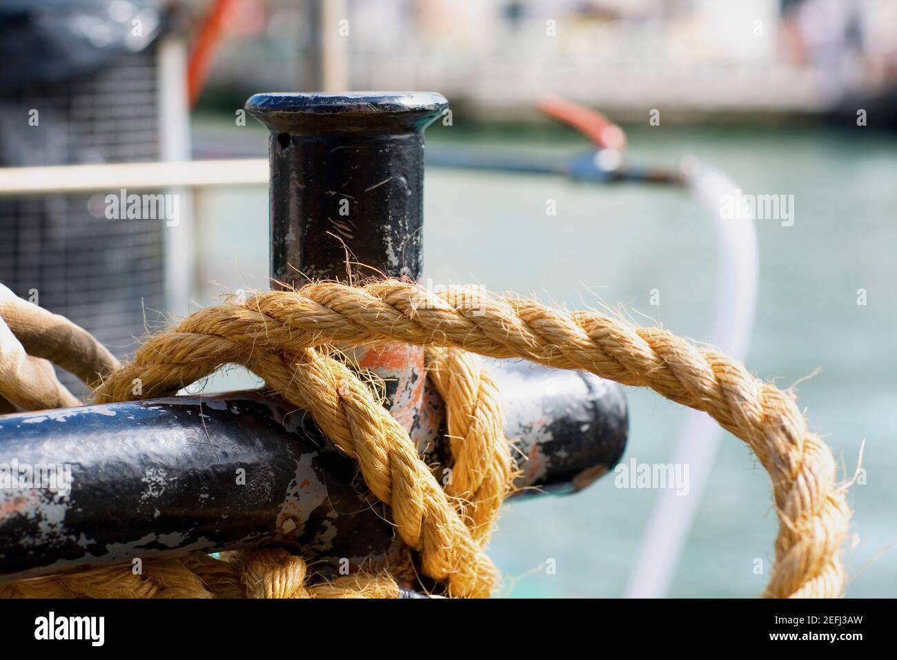 Tied To A Pole High Resolution Stock Photography and Images - Alamy
