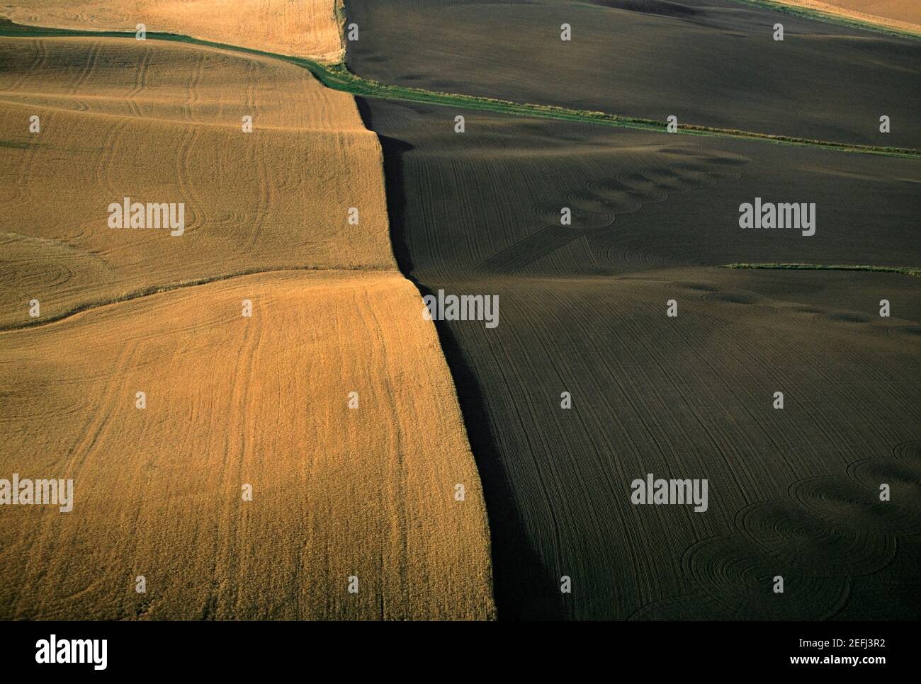 Contour ploughing hi-res stock photography and images - Alamy