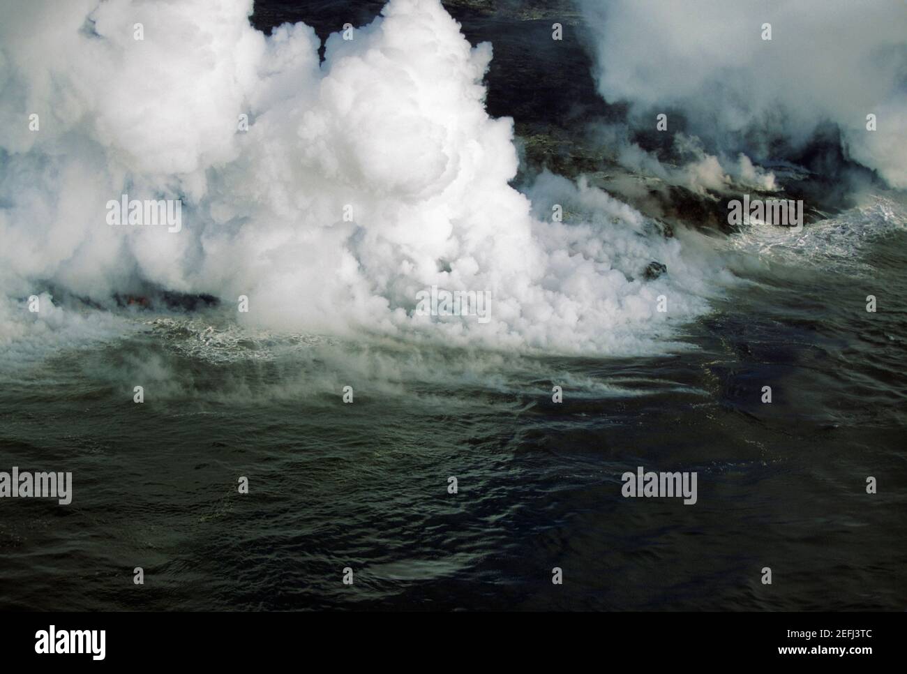 Steam rises from lava hi-res stock photography and images - Alamy