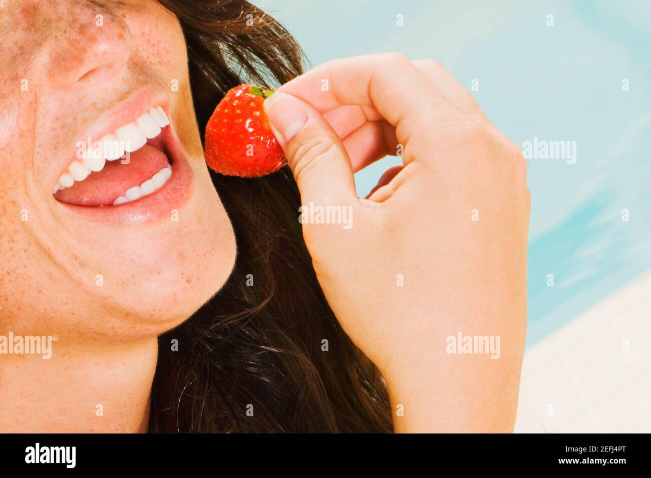 A strawberry nose hi-res stock photography and images - Alamy