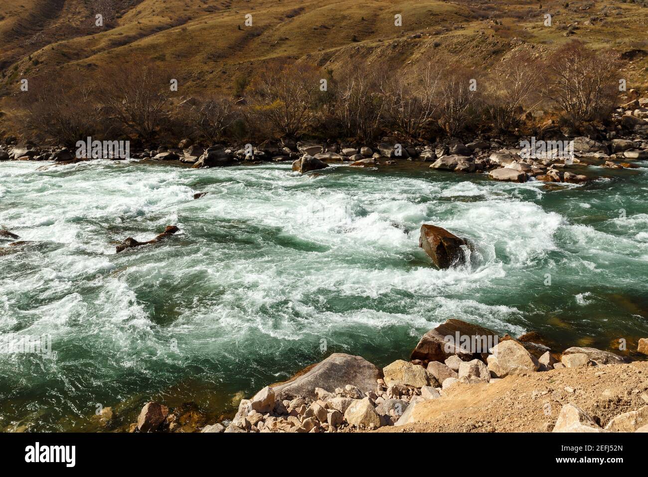 Beautiful mountain river water boiling hi-res stock photography and ...
