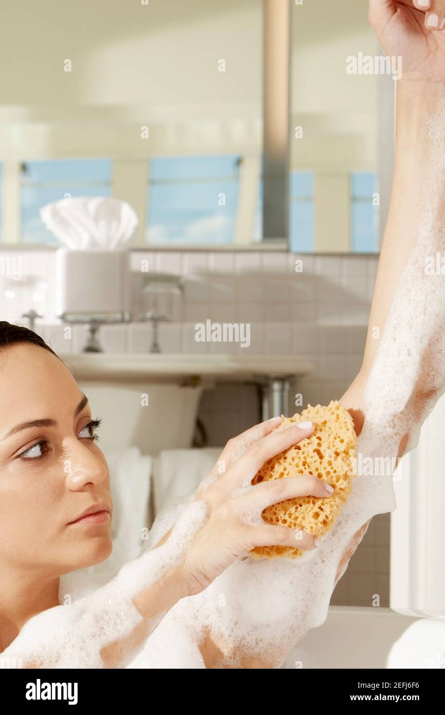 Bathtub arm hi-res stock photography and images - Alamy