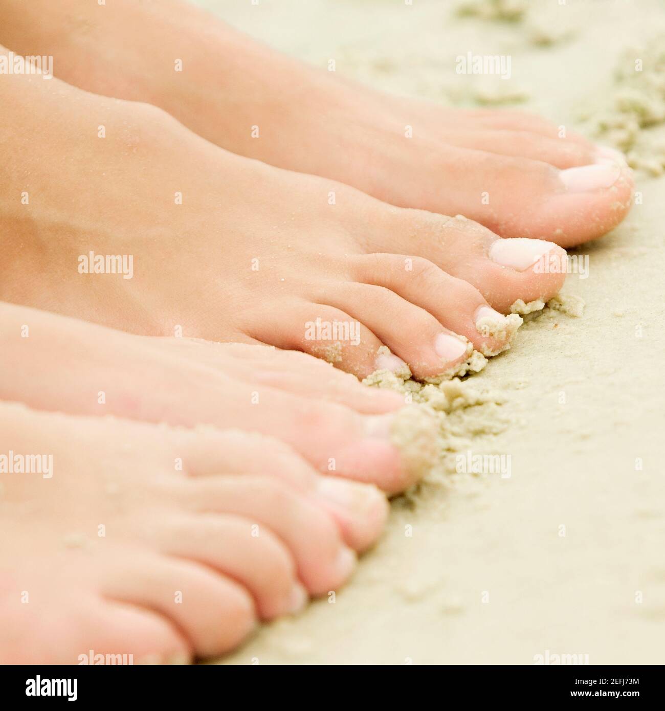 Feet barefoot high hi-res stock photography and images - Alamy