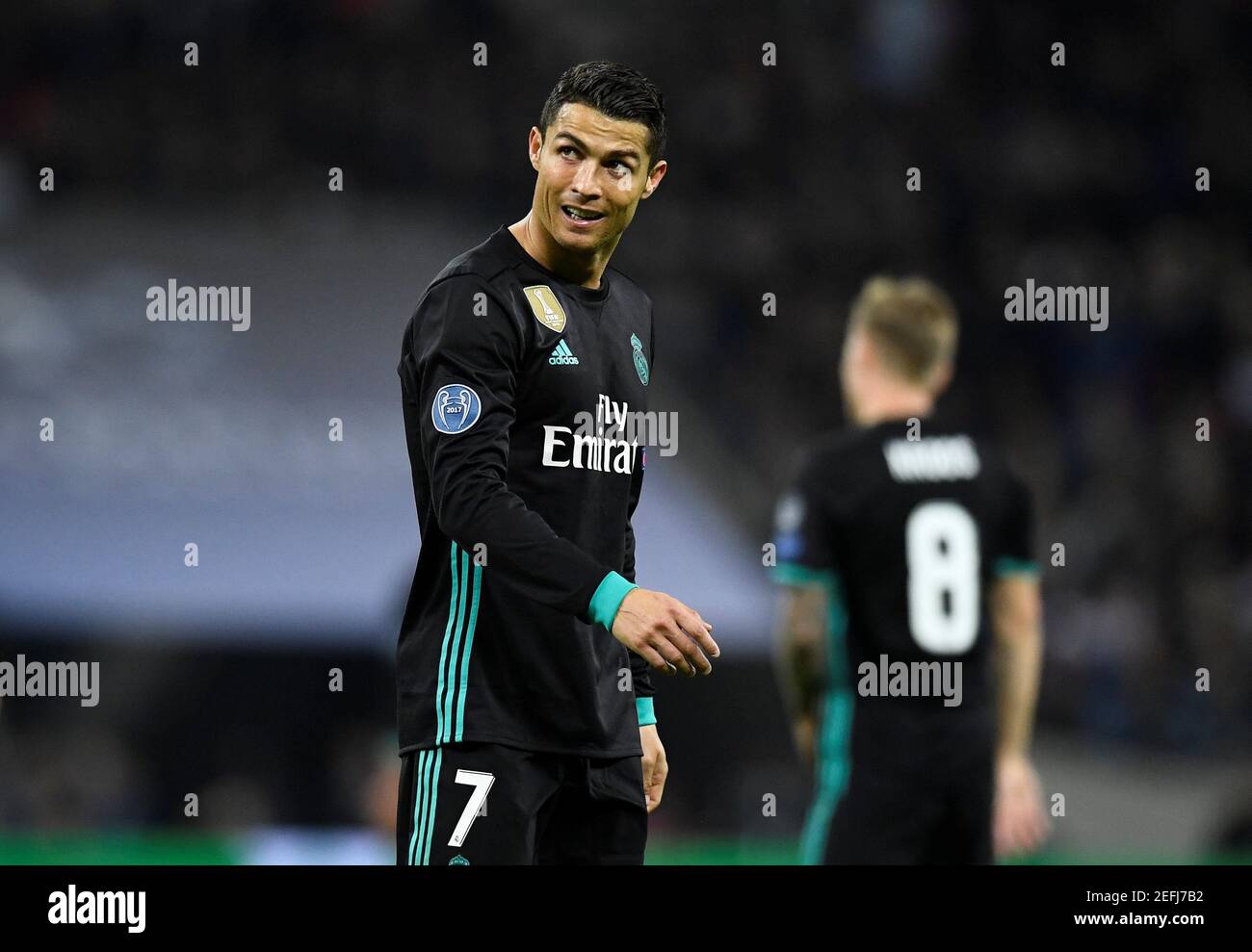 Cristiano ronaldo champions league 2017 hi-res stock photography and ...