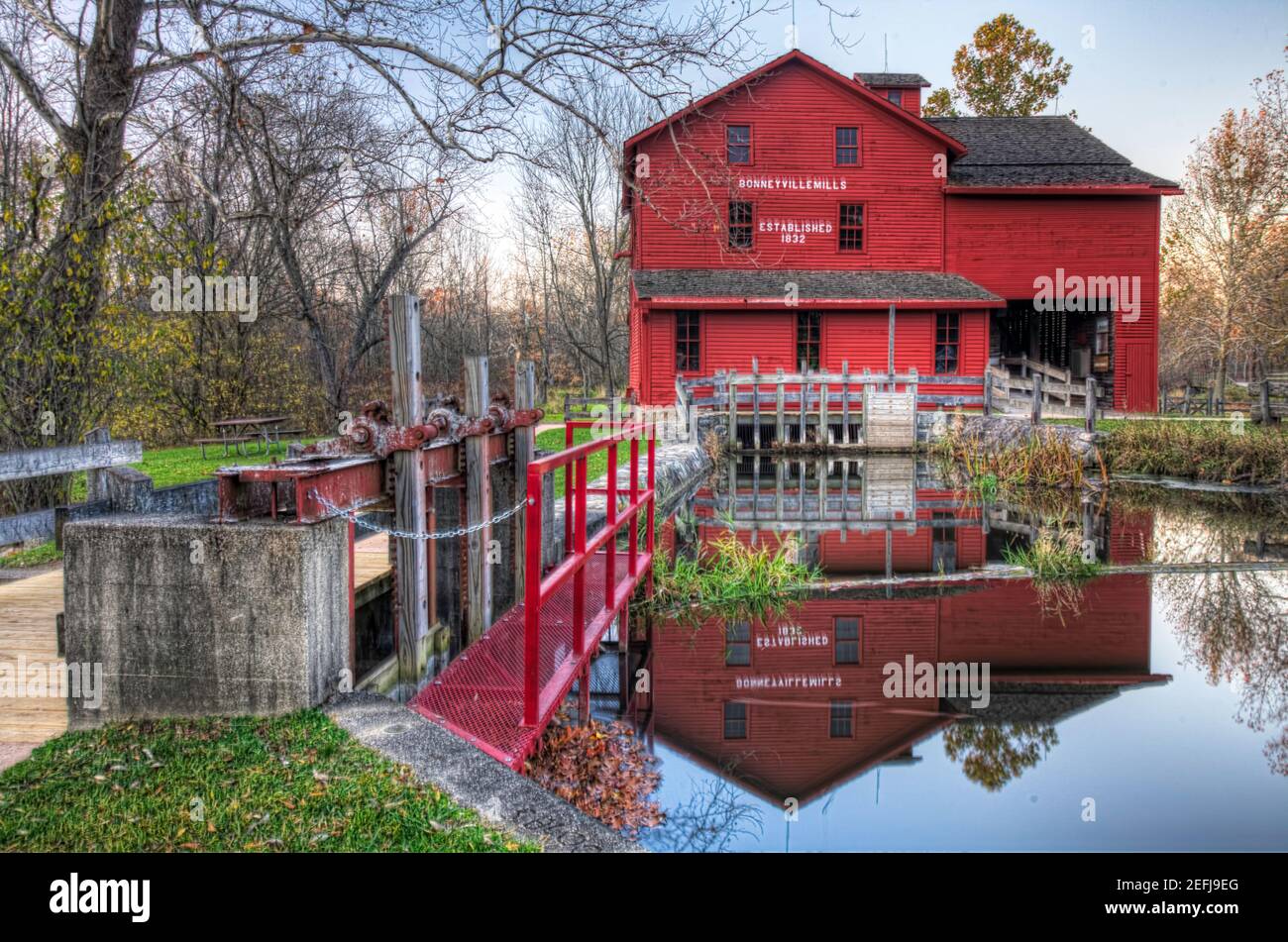 Historic indiana mill hi-res stock photography and images - Alamy