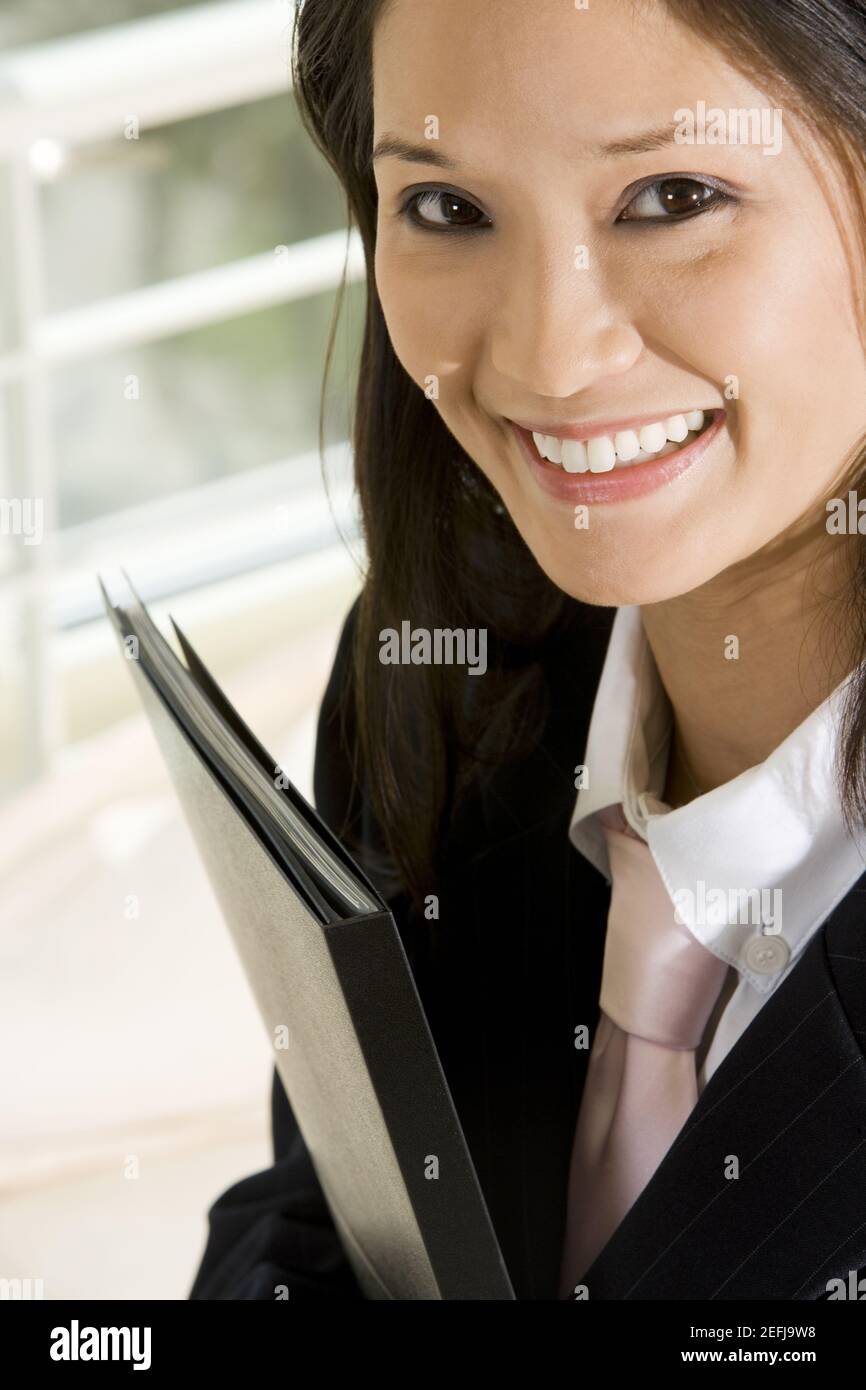 Happy asian businesswoman file hi-res stock photography and images - Alamy