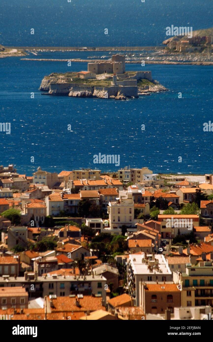 Birds eye view marseille france hi-res stock photography and images - Alamy