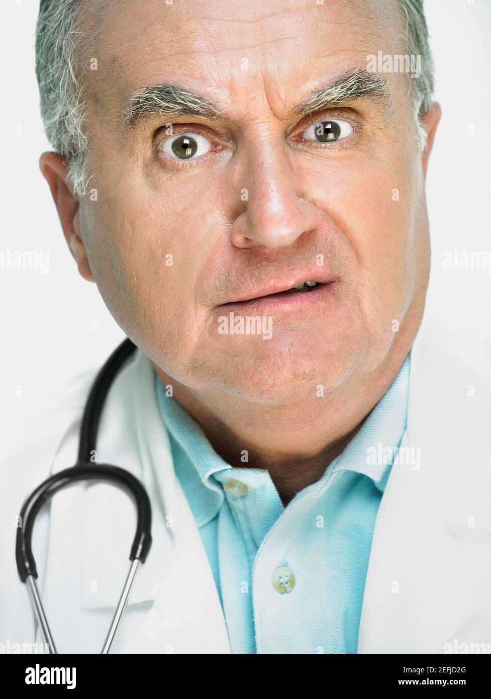 Close up of a male doctor Stock Photo - Alamy