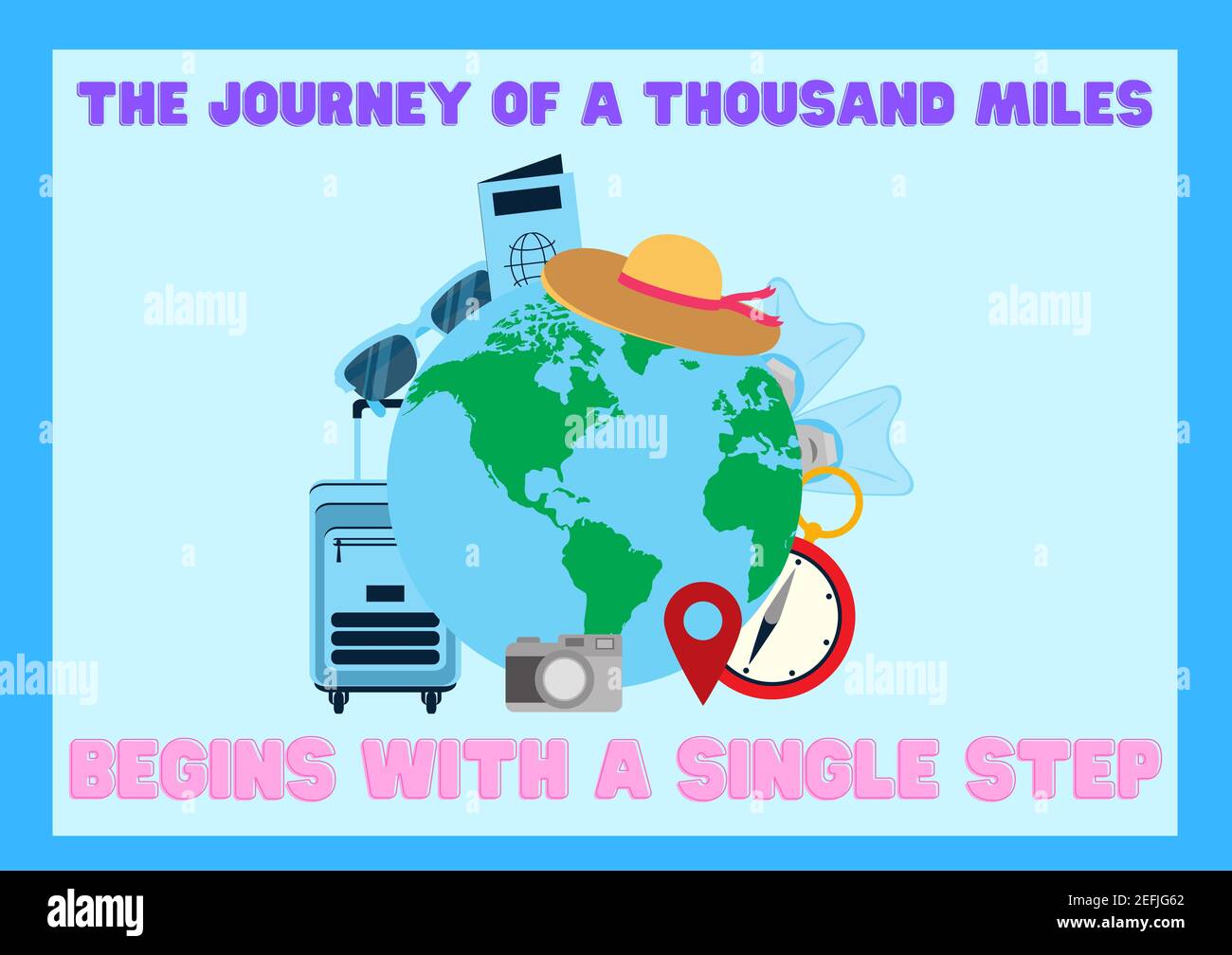 Inspirational Quotes Wallpaper or Poster Stock Photo - Alamy