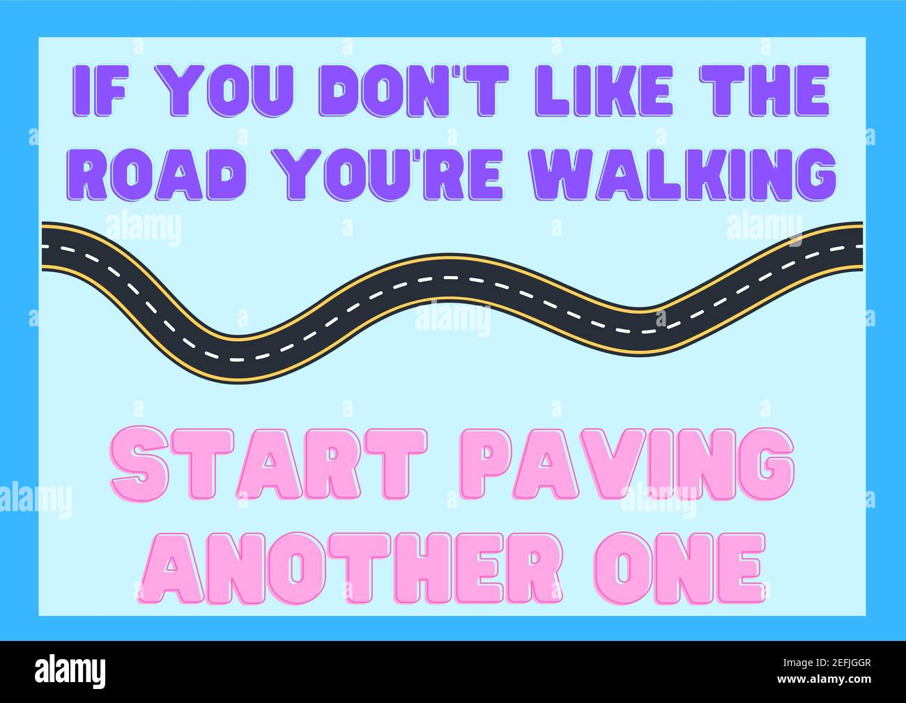 Inspirational Quotes Wallpaper or Poster Stock Photo - Alamy