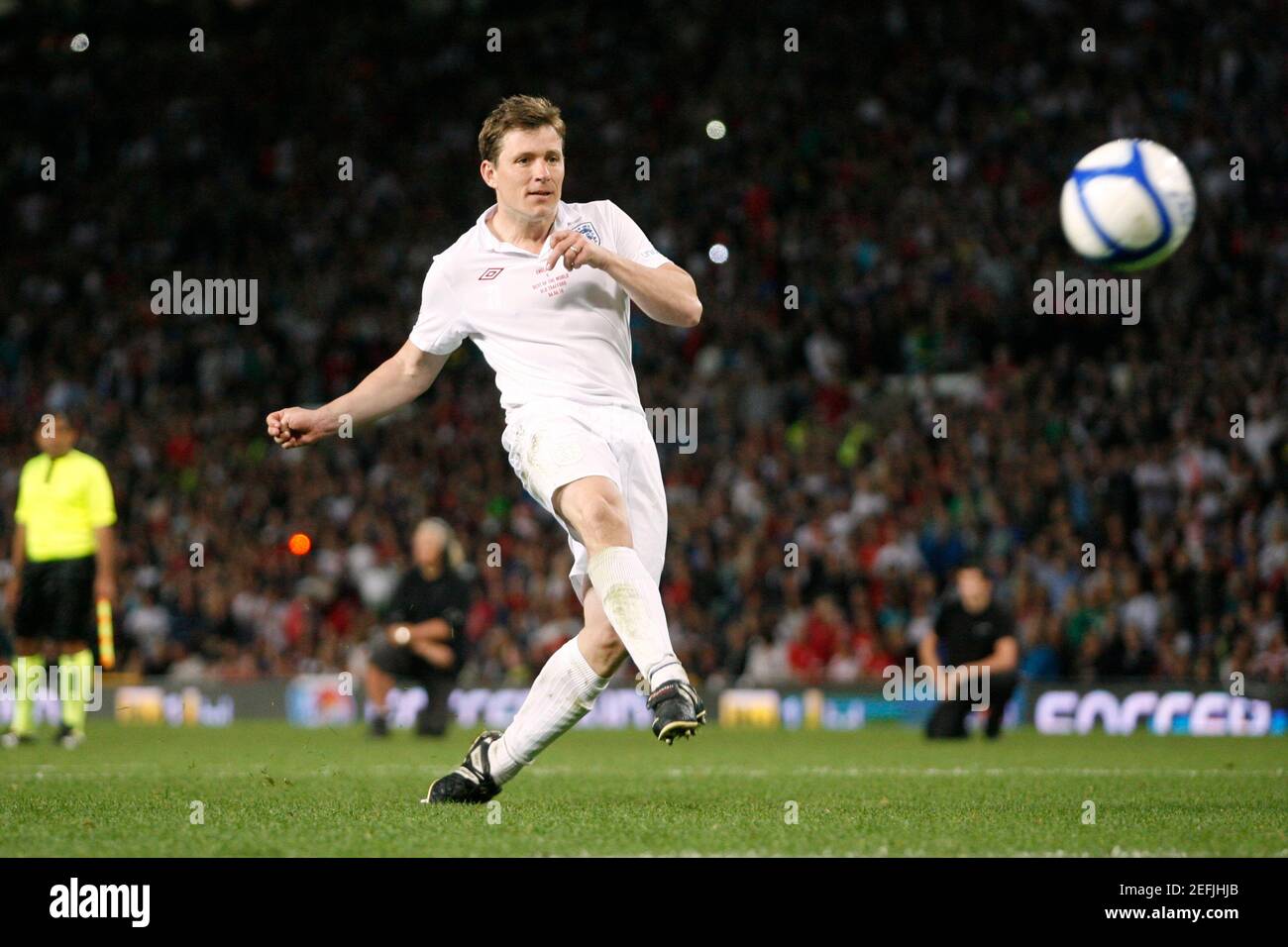 Ben shephard charity football match hi-res stock photography and images ...