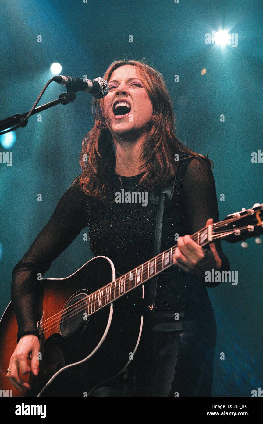Sheryl Crow in Concert at Wembley Arena in London, UK. 10th December ...