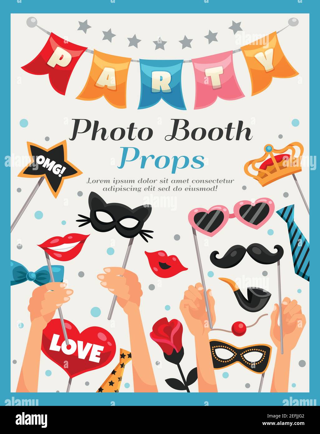 Photo booth vector vectors hi-res stock photography and images - Alamy
