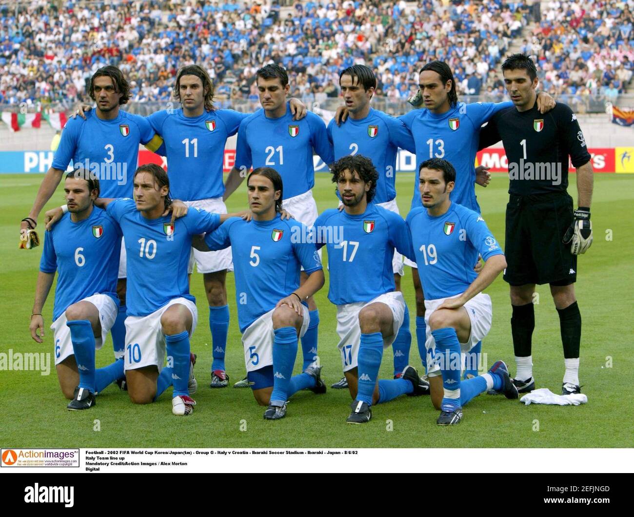Italian Team World Cup 2002