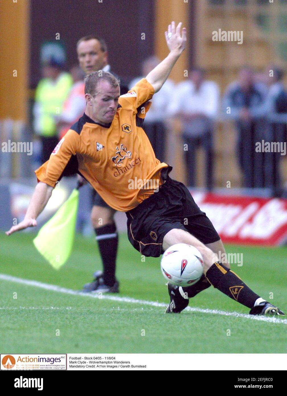 Sport football action mark clyde hi-res stock photography and images ...