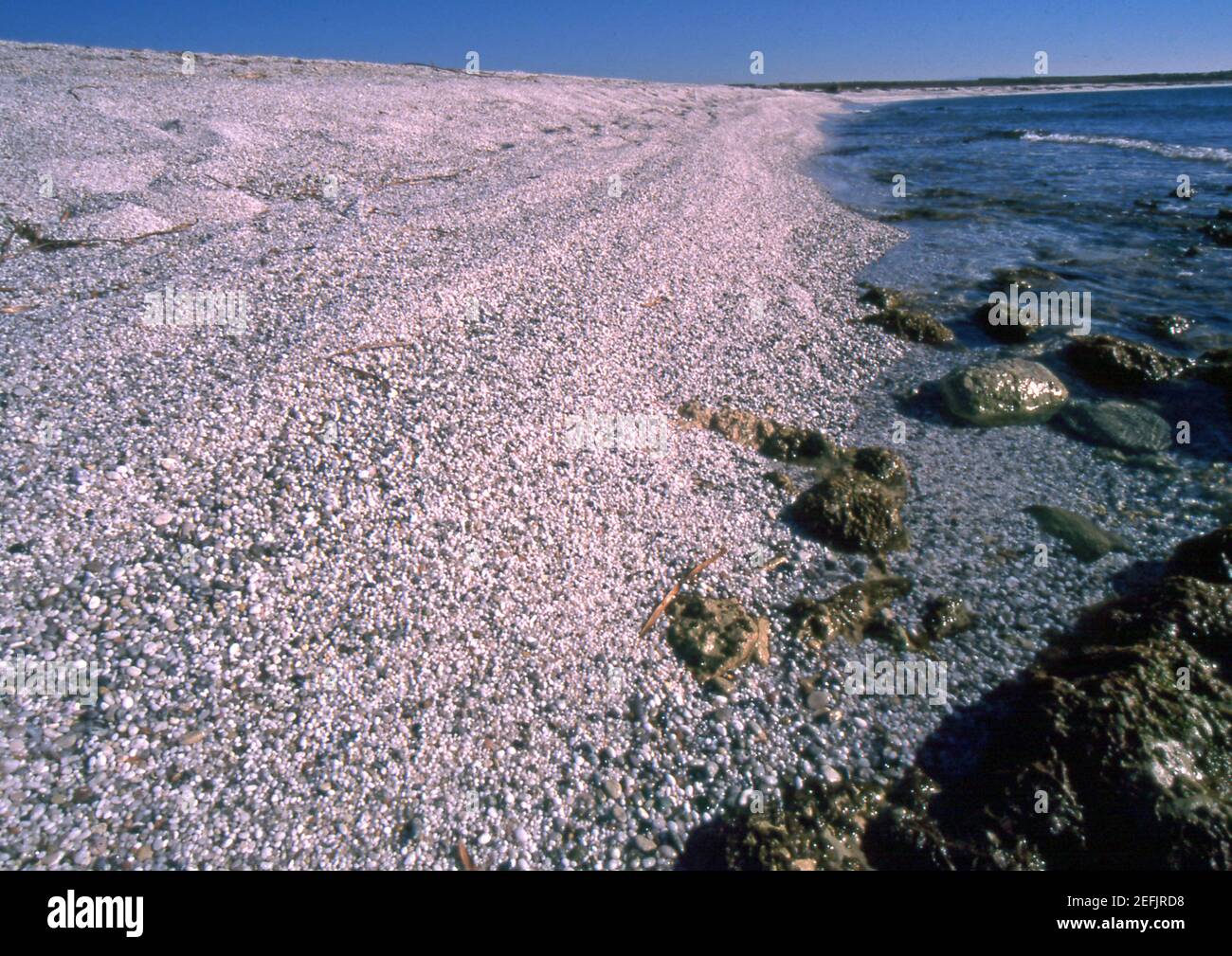 Sinis Peninsula, Sardinia, Italy.(scanned from colorslide Stock Photo ...
