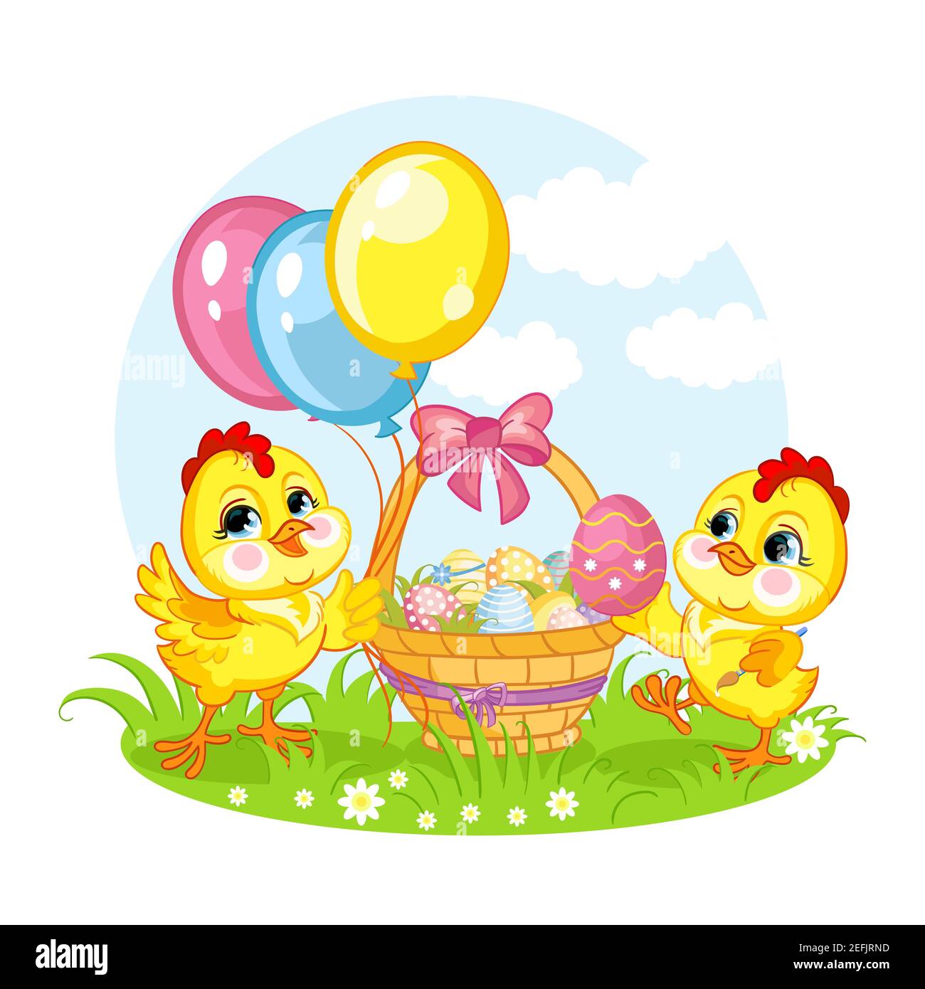 Easter Cartoon Characters