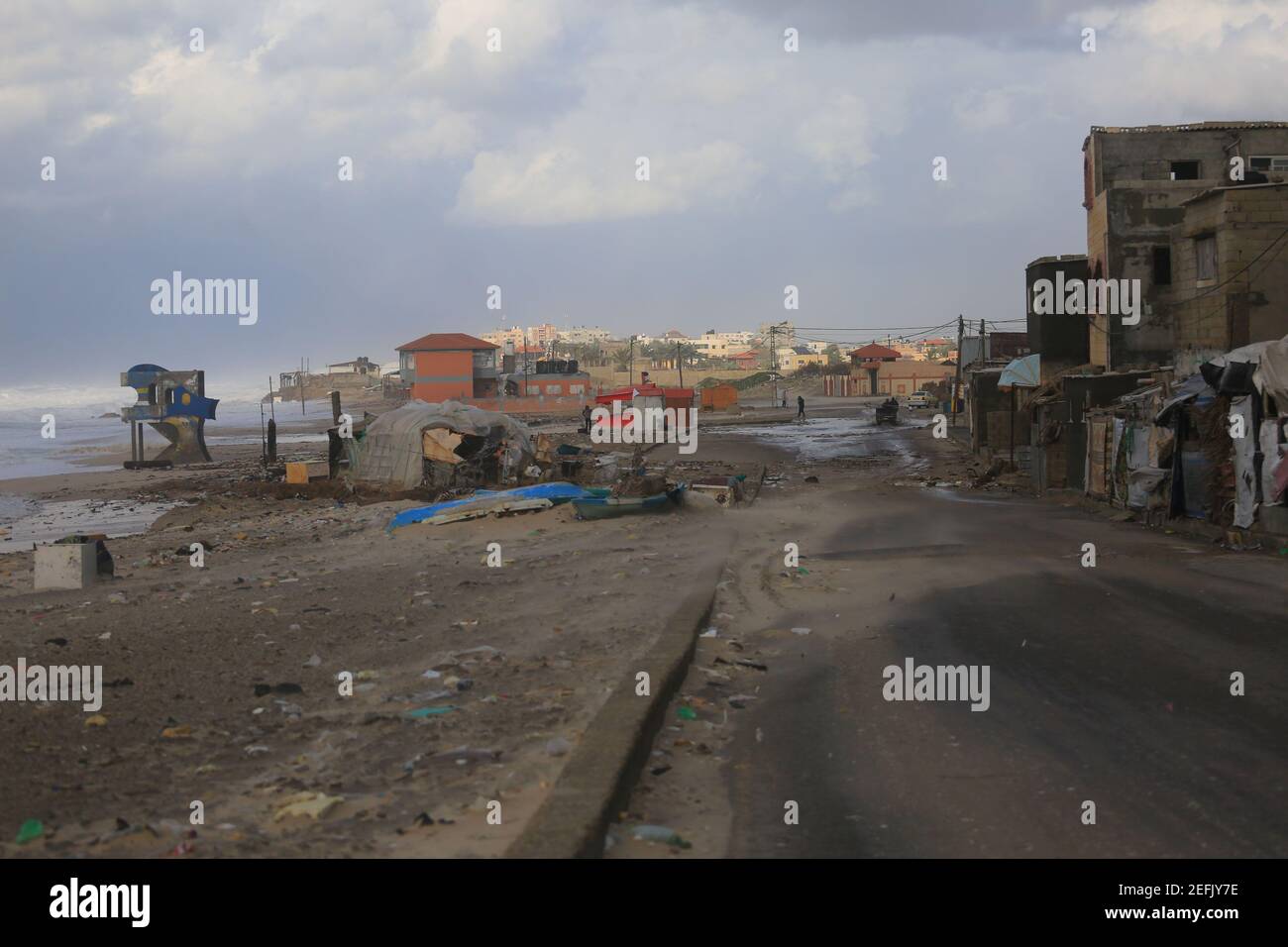 Middle of the Gaza Strip, The Gaza Strip, Palestine. 17th Feb, 2021 ...