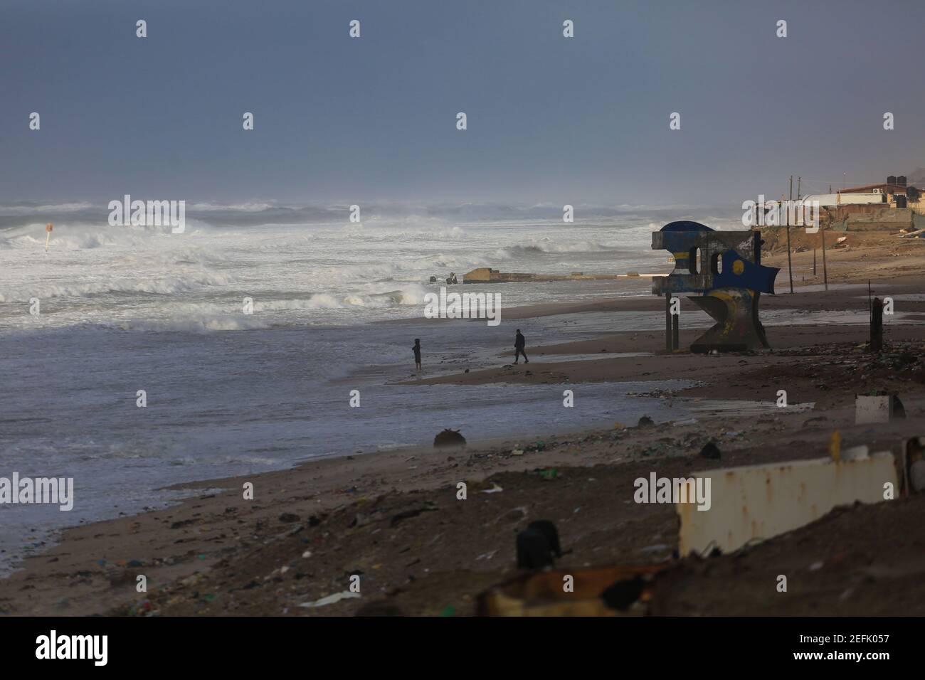 Middle of the Gaza Strip, The Gaza Strip, Palestine. 17th Feb, 2021 ...