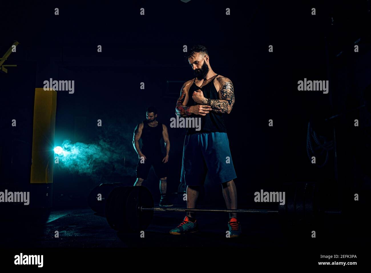 Bodybuilding athletes hi-res stock photography and images - Alamy