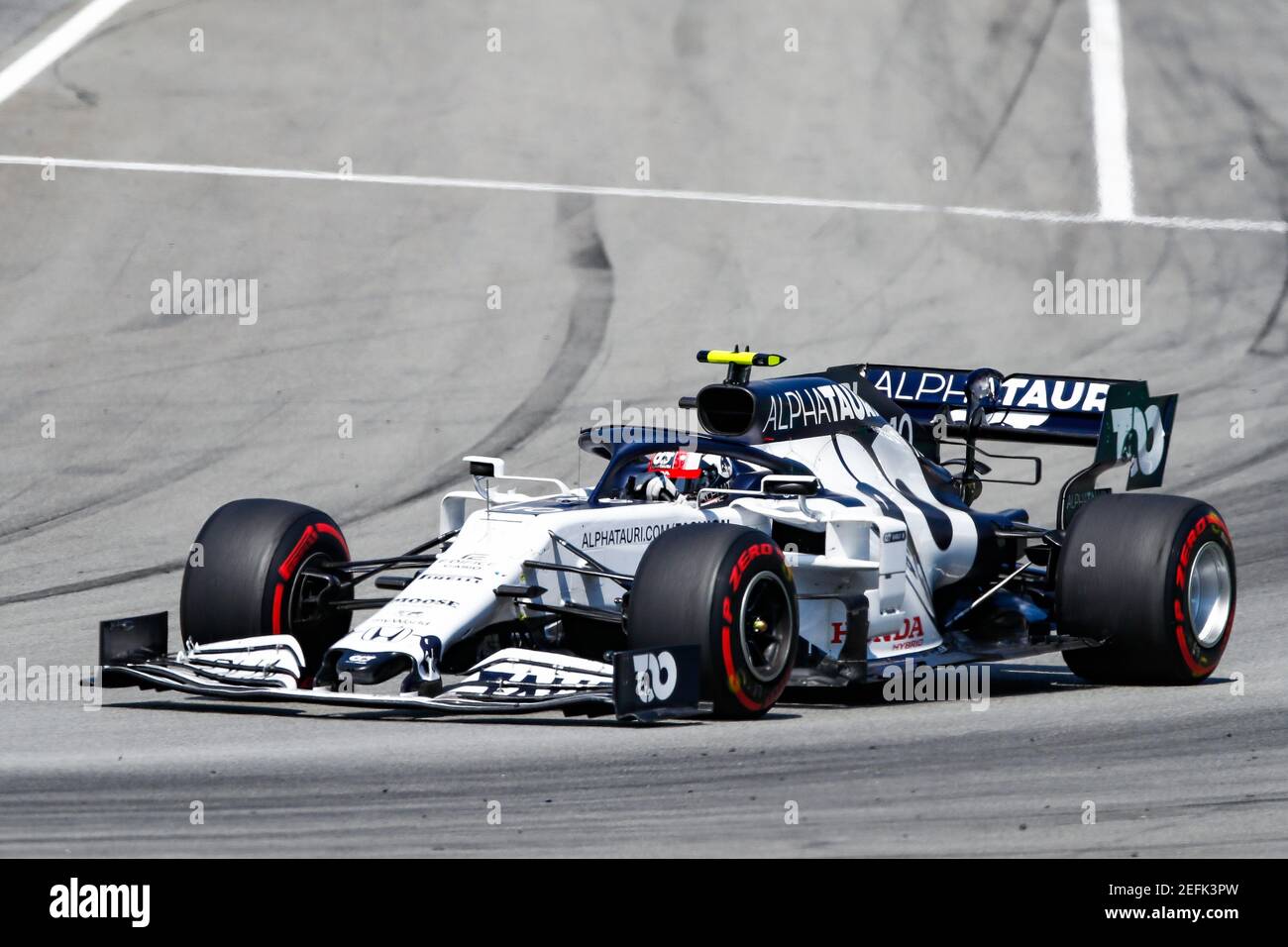10 GASLY Pierre (fra), Scuderia AlphaTauri Honda AT01, action during ...