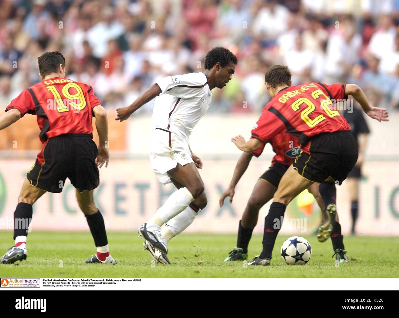 Florent sinama pongolle liverpool hi-res stock photography and images ...