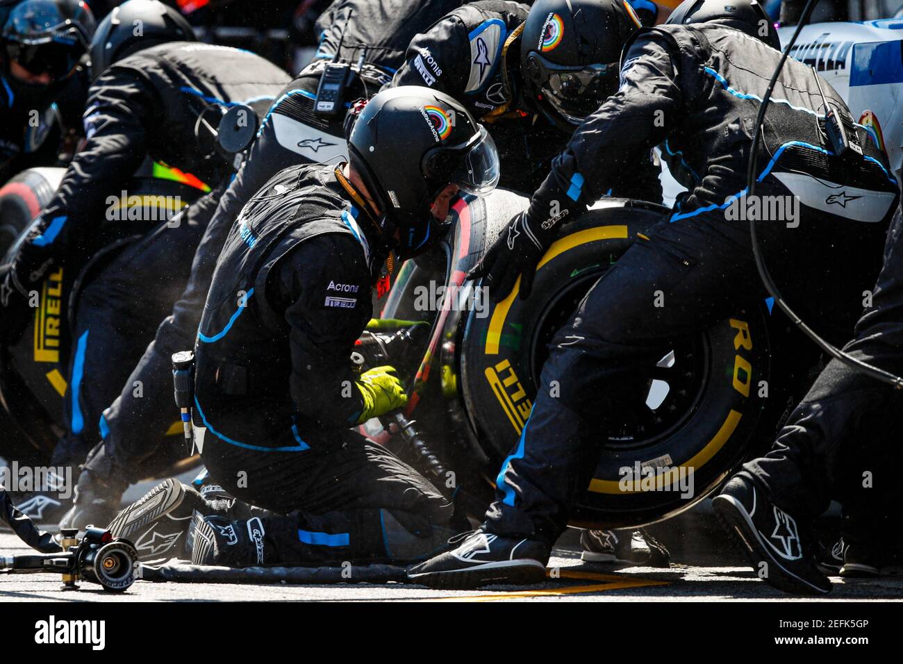 Pirelli tyres formula 1 george russell hi-res stock photography and ...