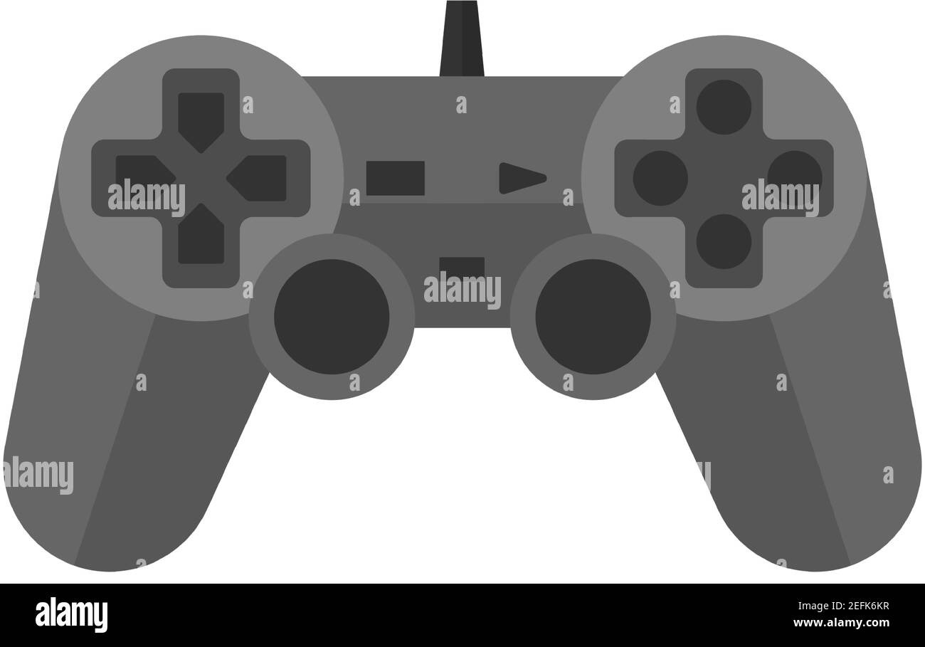 Joystick to play computer game vector isolated on white Stock Vector ...
