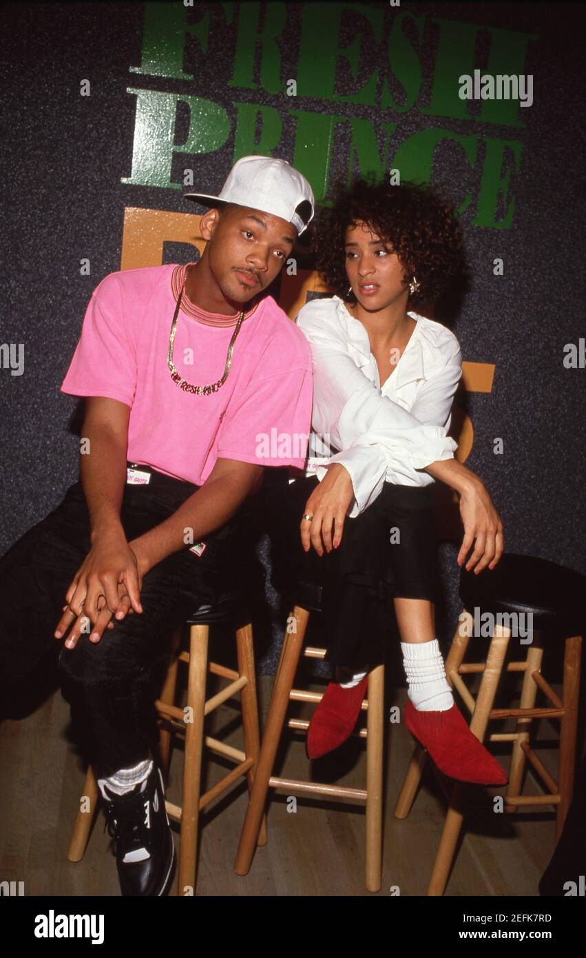 Will Smith, Karyn Parsons at the 1990 NBC Allstars Party July 18, 1990 ...