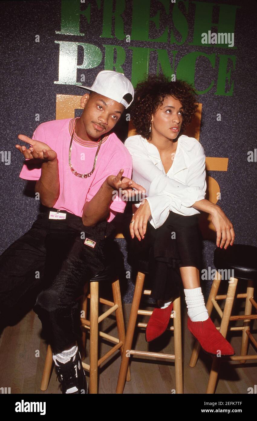 Will Smith, Karyn Parsons at the 1990 NBC Allstars Party July 18, 1990 ...