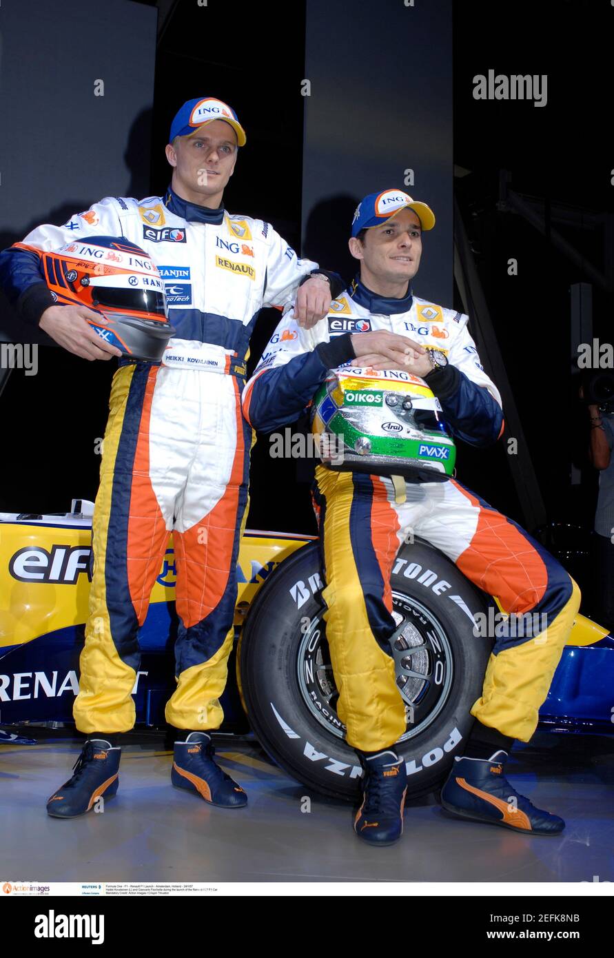 Renault R27 High Resolution Stock Photography and Images - Alamy