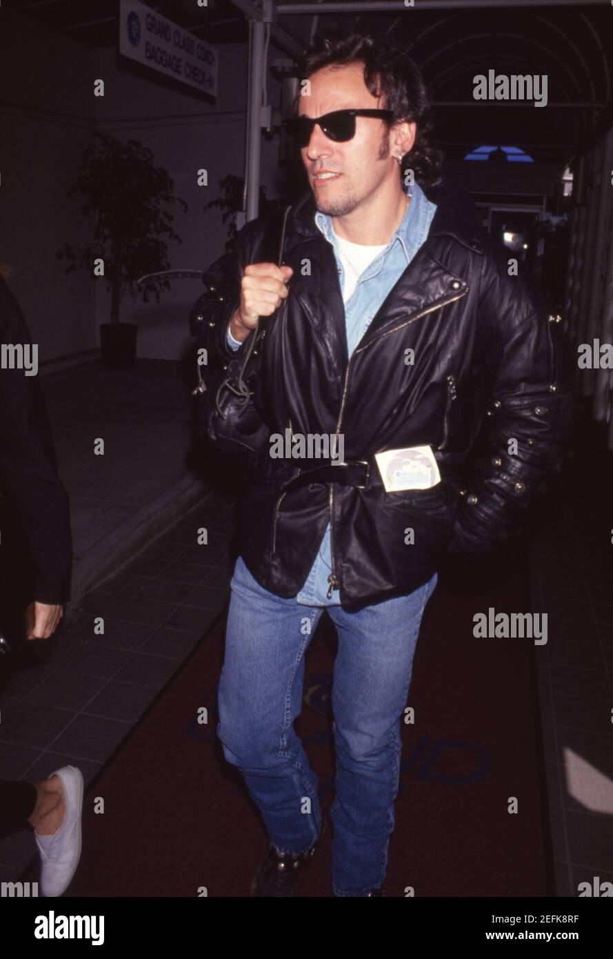 Bruce Springsteen 1988 High Resolution Stock Photography and Images - Alamy