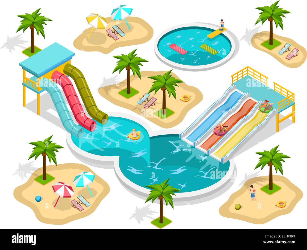 Still pools Stock Vector Images - Alamy