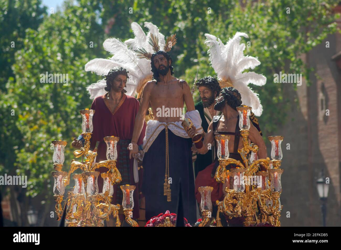 Jesus stripped of his garments hi-res stock photography and images - Alamy