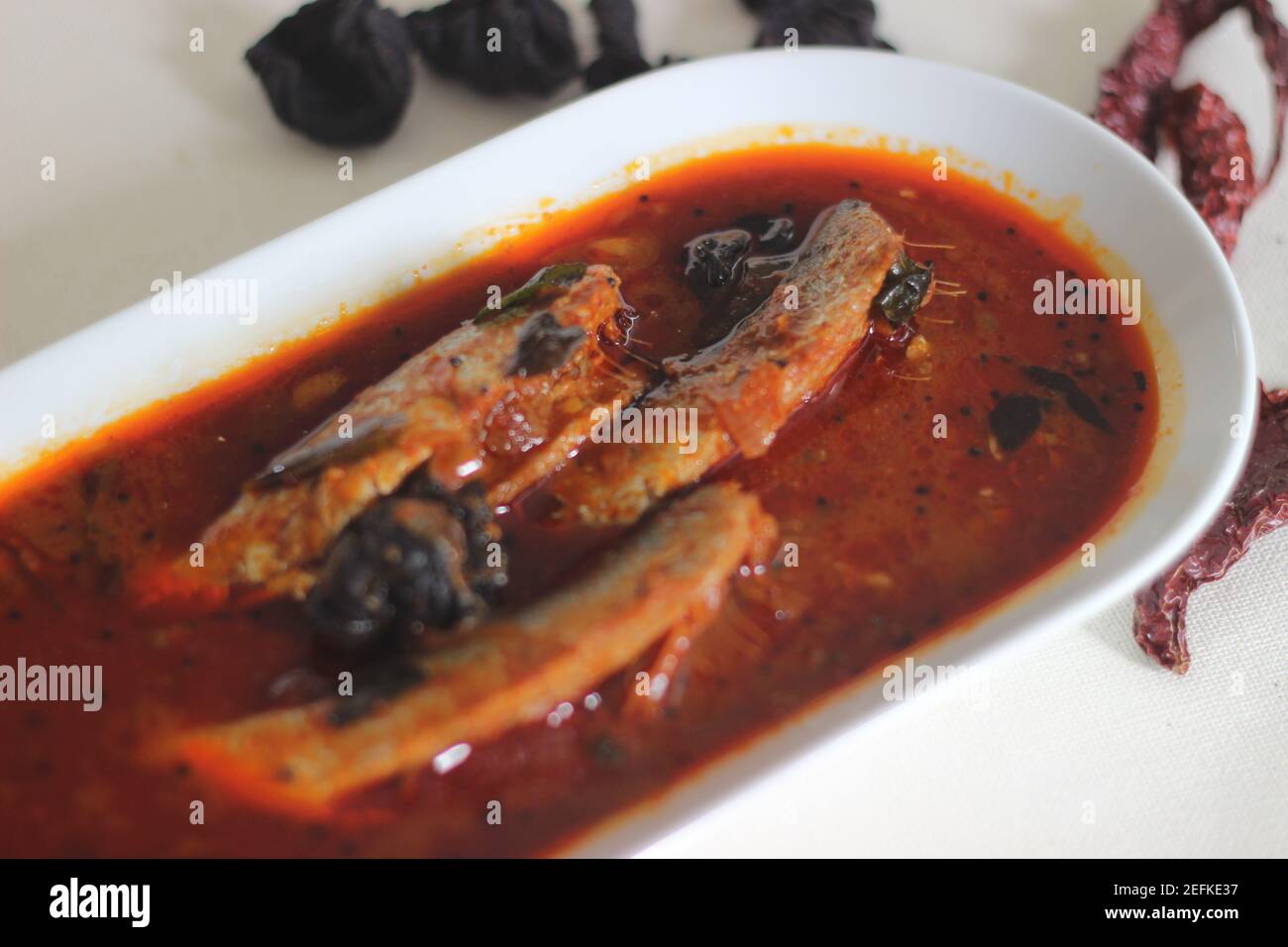 Sardines curry is a traditional central Kerala fish curry also known as ...