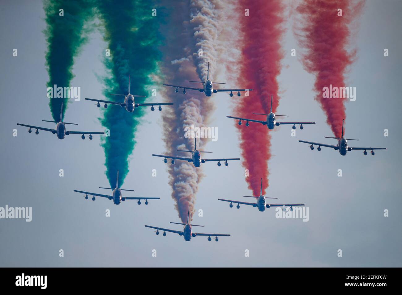 Air plane show during the Formula 1 Gran Premio Heineken D'italia 2020 ...