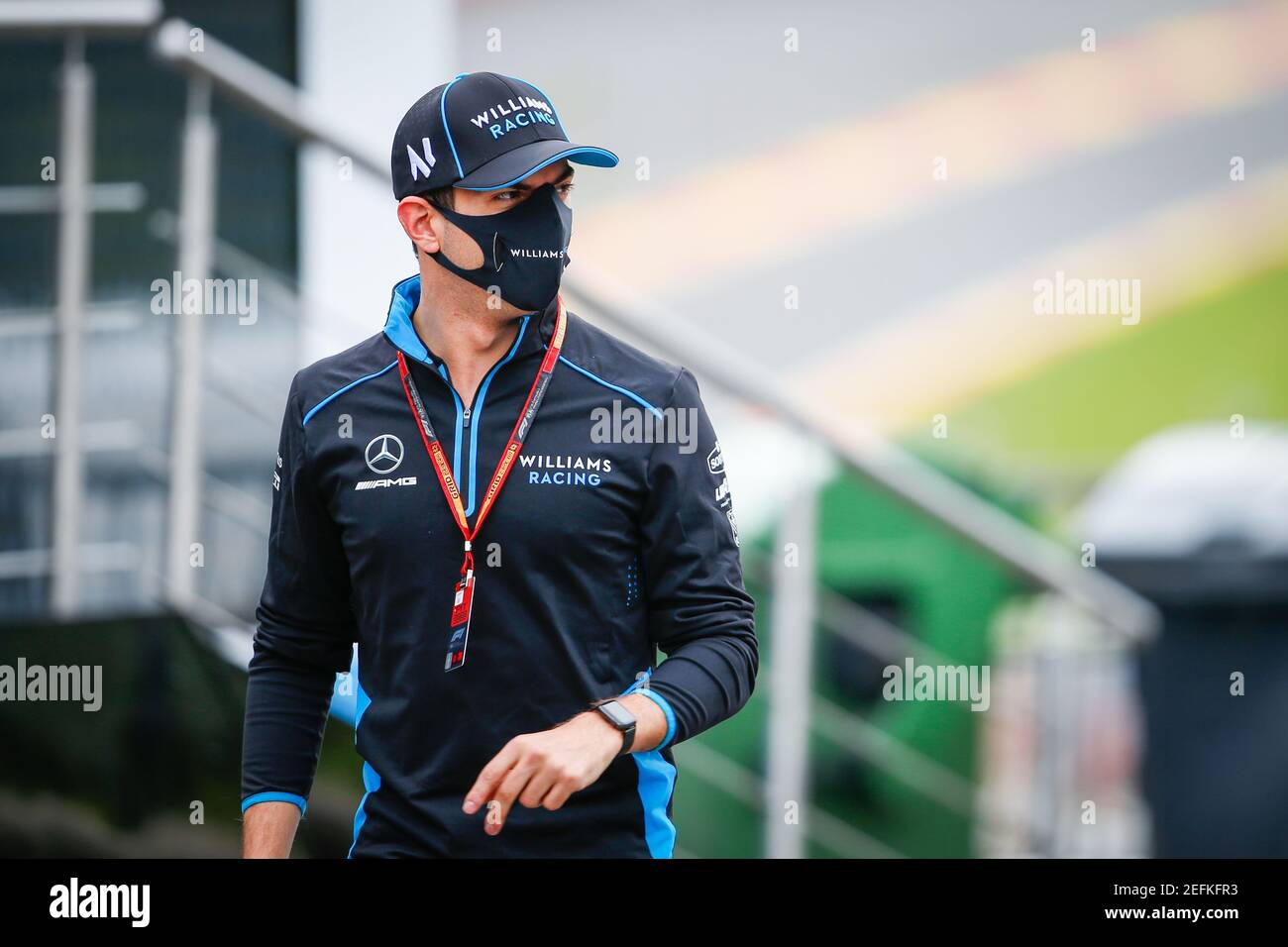 LATIFI Nicholas (can), Williams Racing F1 FW43, portrait during the ...