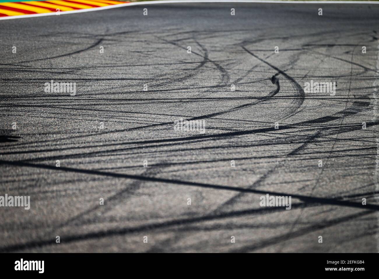 track, piste, illustration during the Formula 1 Rolex Belgian Grand ...